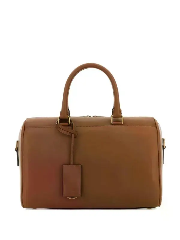 Saint Laurent Le Duffle 6 Top-handle Leather Tote Bag - Brown