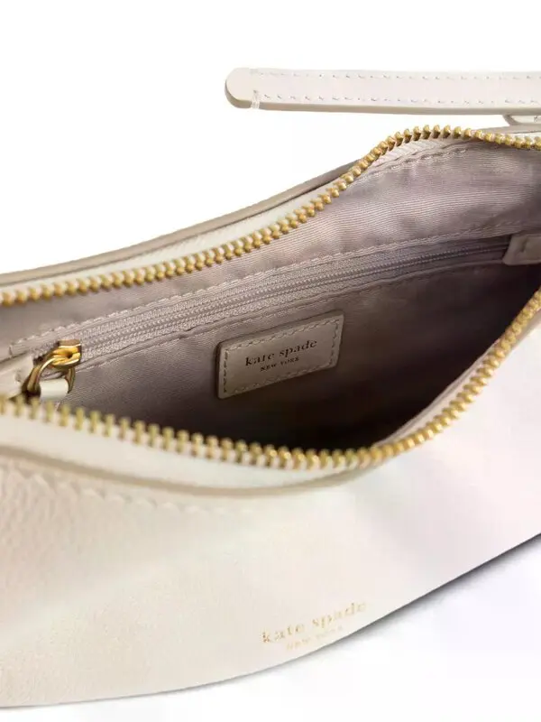 Kate Spade New York Crescent Leather Crossbody Bag - Neutrals