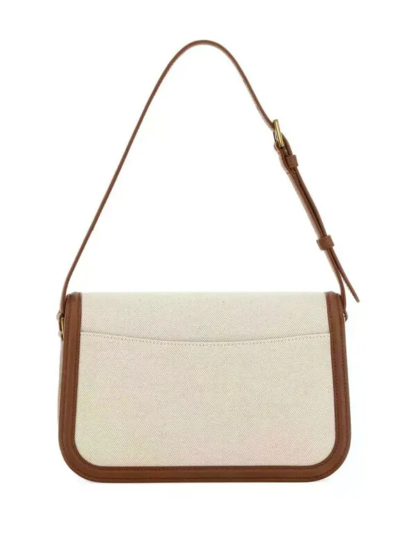 Saint Laurent Solferino Adjustable-strap Shoulder Bag - Neutrals