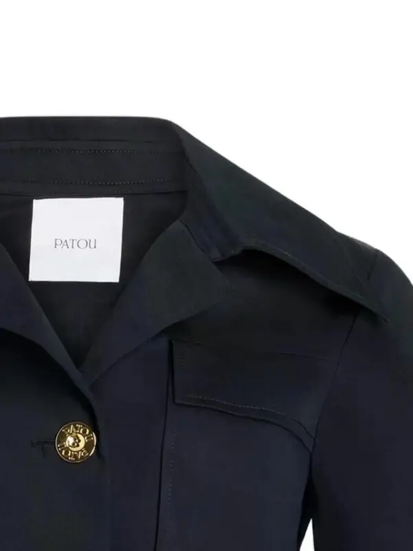 PATOU Cropped Jacket - Blue