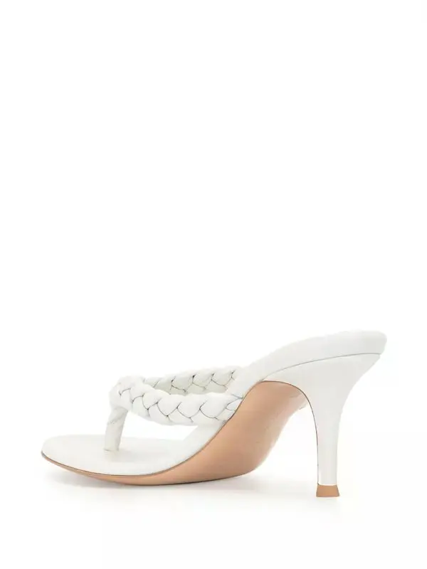 GIANVITO ROSSI 70mm Tropea Braided Thong Sandals