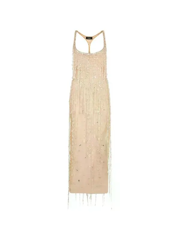 Dsquared2 Crystal-embellished Maxi Dress
