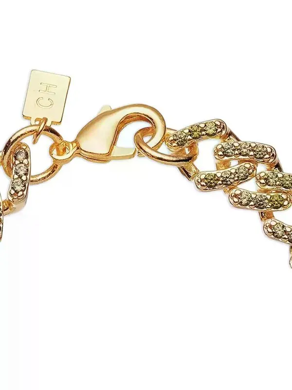 CRYSTAL HAZE Crystal-embellished Chain Bracelet