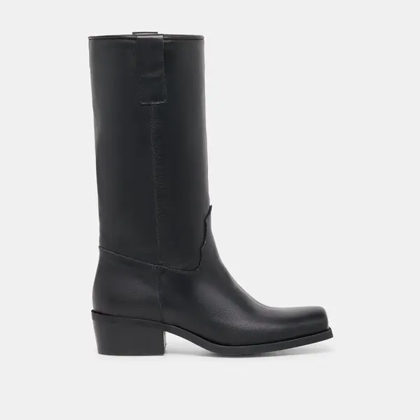 DOLCEVITA Romie Leather Boots - Black