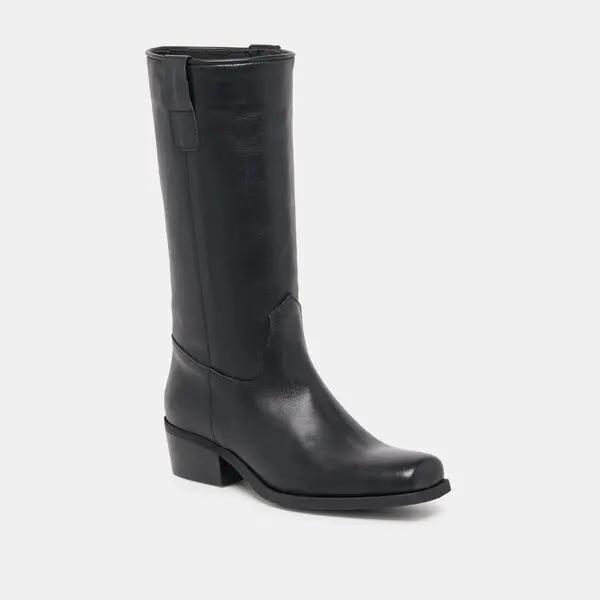 DOLCEVITA Romie Leather Boots - Black