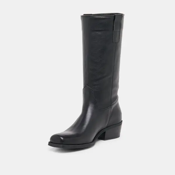 DOLCEVITA Romie Leather Boots - Black