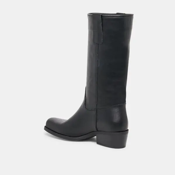 DOLCEVITA Romie Leather Boots - Black