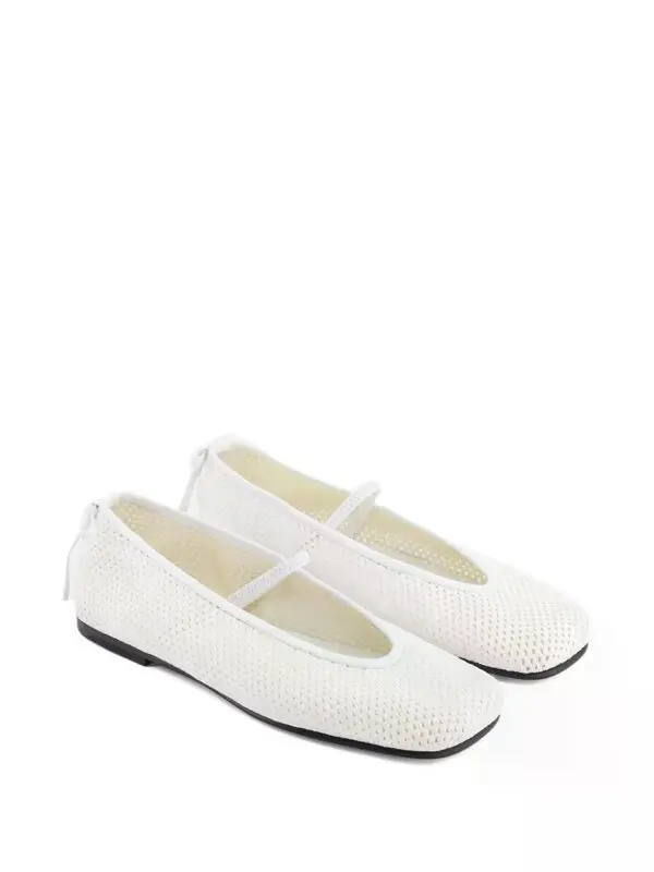 NODALETO Bulla Node Crochet Strap Ballet Flats