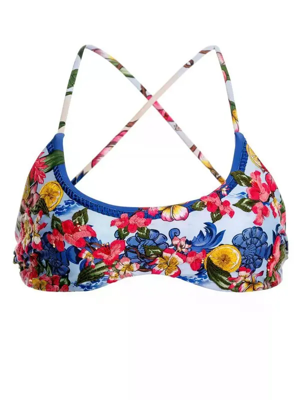 Agua Bendita Ventura Lilou Bikini Top - Multicolor