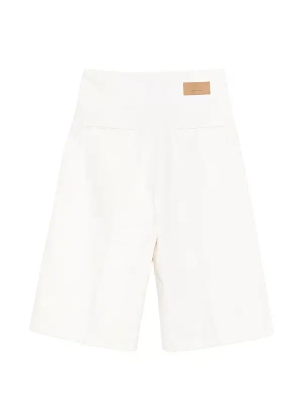 Ami High-waisted Shorts - Neutrals
