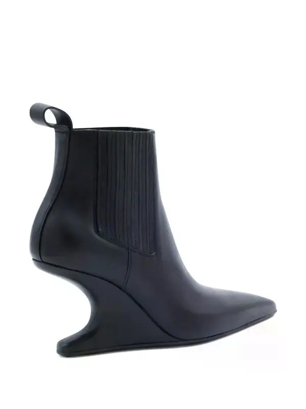 Rick Owens Sculpted-heel Pull-tab Boots