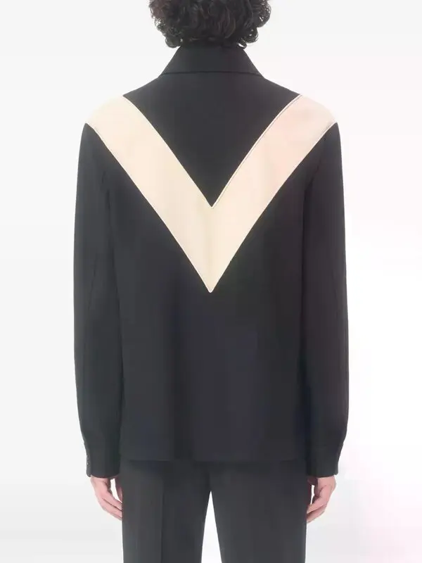 Valentino Garavani Vlogo Patch Zip Overshirt