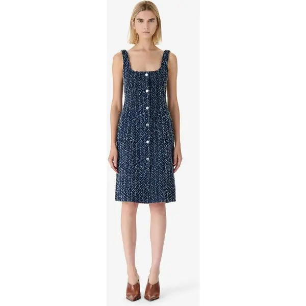 IRO PARIS Vanina Denim Dress - Denim Curl