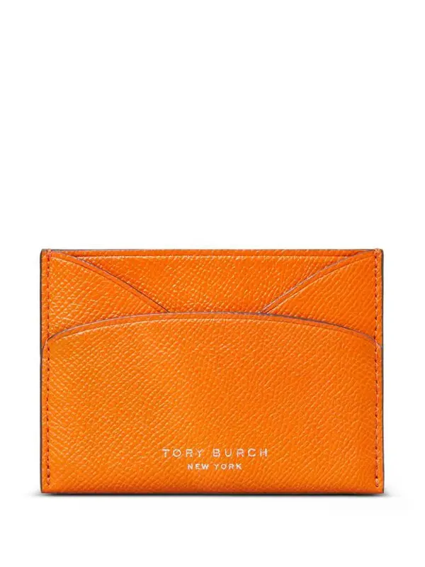 Tory Burch Romy Flat Card Case - Orange