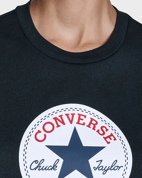 CONVERSE Chuck Taylor All Star Patch T-shirt - Converse Black
