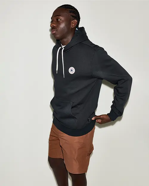 CONVERSE Chuck Patch Hoodie - Converse Black