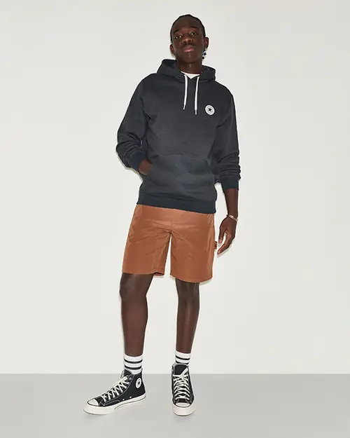 CONVERSE Chuck Patch Hoodie - Converse Black