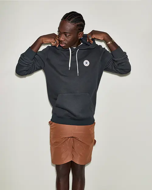CONVERSE Chuck Patch Hoodie - Converse Black