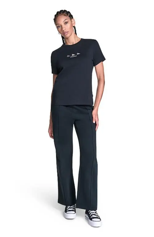 CONVERSE Embroidered T-shirt - Converse Black