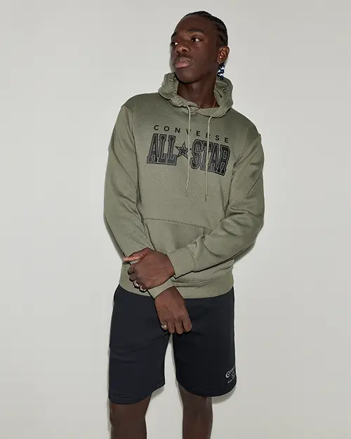 CONVERSE All Star Pullover Hooded Sweatshirt - Converse Utility