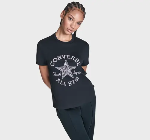 CONVERSE Animal Infill T-shirt - Converse Black