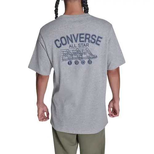 CONVERSE Vintage Chucks Tee - Vintage Grey Heather