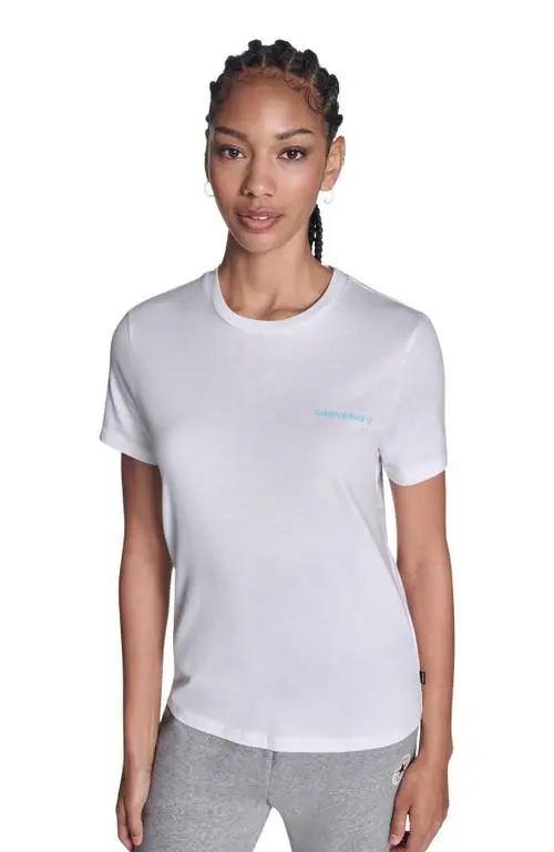 CONVERSE C Type T-shirt - White 10a