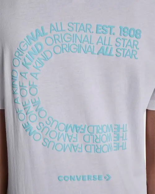 CONVERSE C Type T-shirt - White 10a