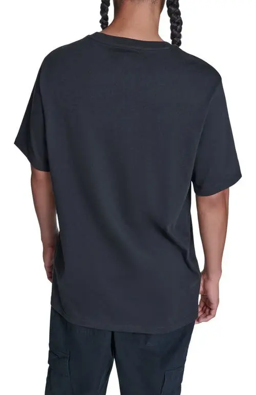 CONVERSE Timeless Boxed Chevron T-shirt - Converse Black