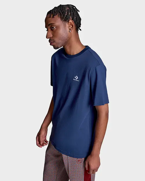 CONVERSE Star Chevron T-shirt - Converse Navy