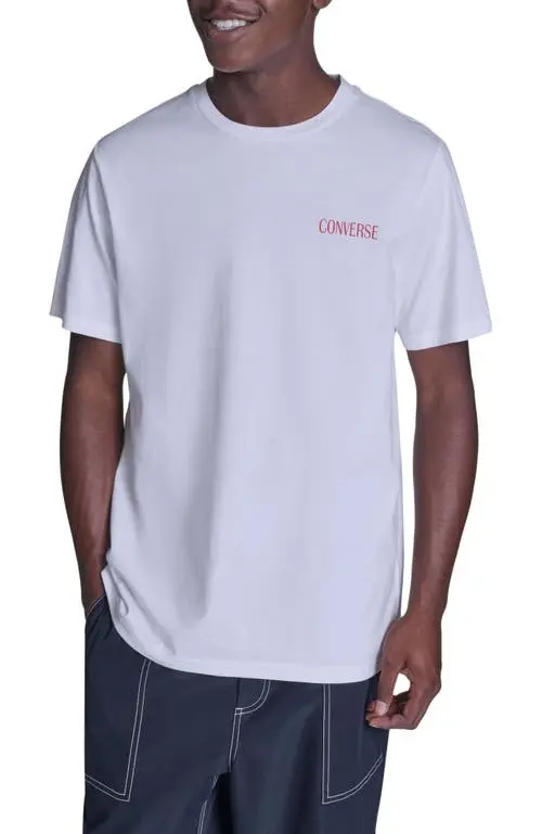 CONVERSE Hot Dog Mascot T-shirt - White 10a