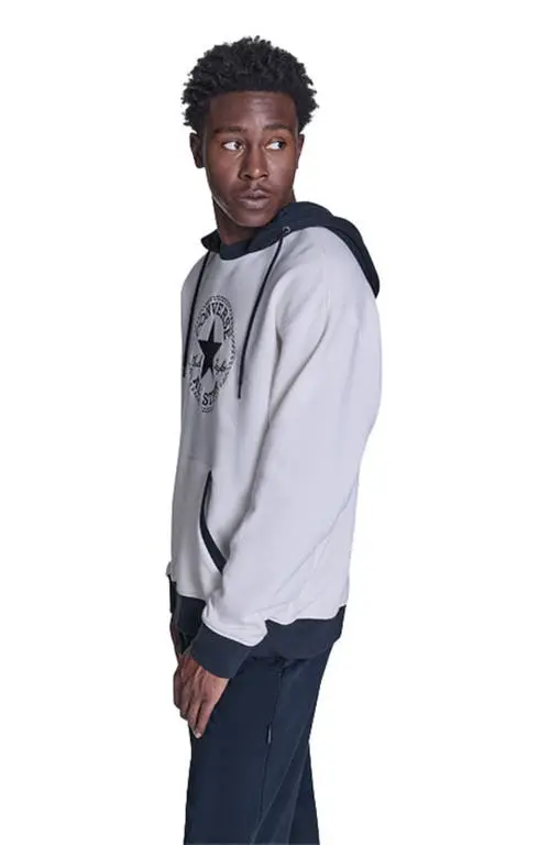 CONVERSE Chuck Taylor Patch Two-tone Hoodie - Converse Egret