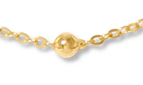 Adina Reyter Saturn Chain Necklace - Yellow Gold