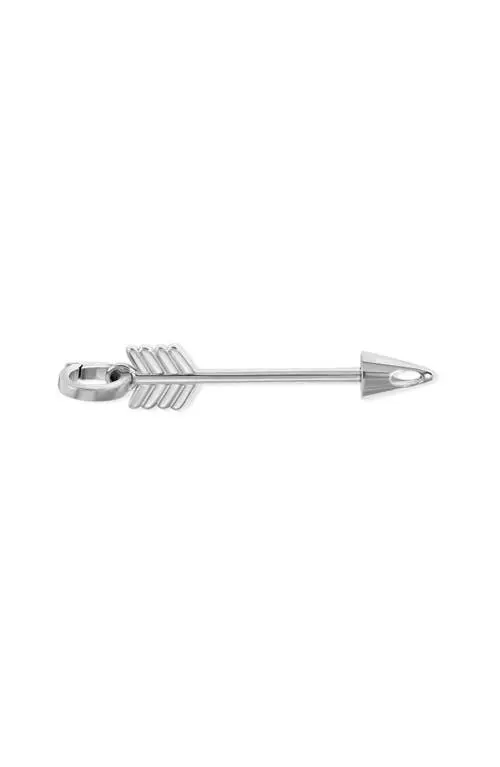 Adina Reyter Arrow Mini Charm - Silver