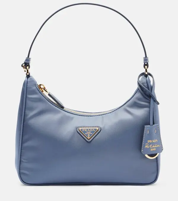 Prada Re-edition 2005 Mini Shoulder Bag - Blue