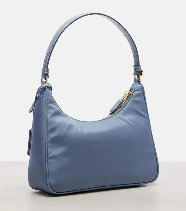 Prada Re-edition 2005 Mini Shoulder Bag - Blue