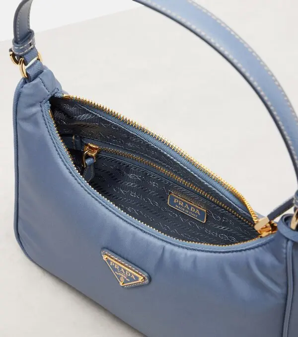 Prada Re-edition 2005 Mini Shoulder Bag - Blue