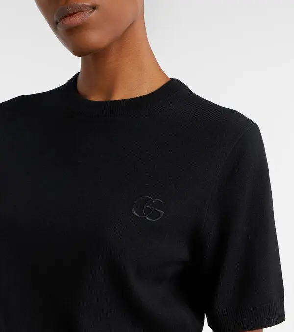Gucci Double G Wool Top