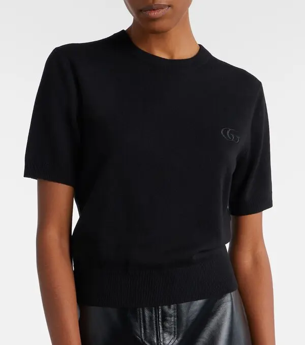 Gucci Double G Wool Top