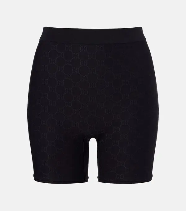 Gucci Gg Jacquard Biker Shorts