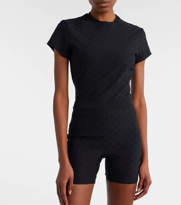 Gucci Gg Jacquard Biker Shorts