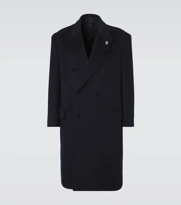 Gucci Double-breasted Cashmere Coat