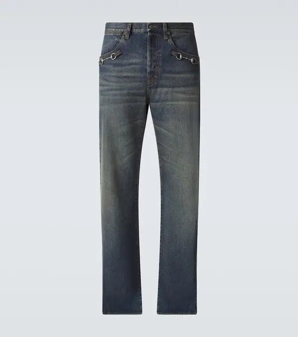 Gucci Horsebit Flared Jeans