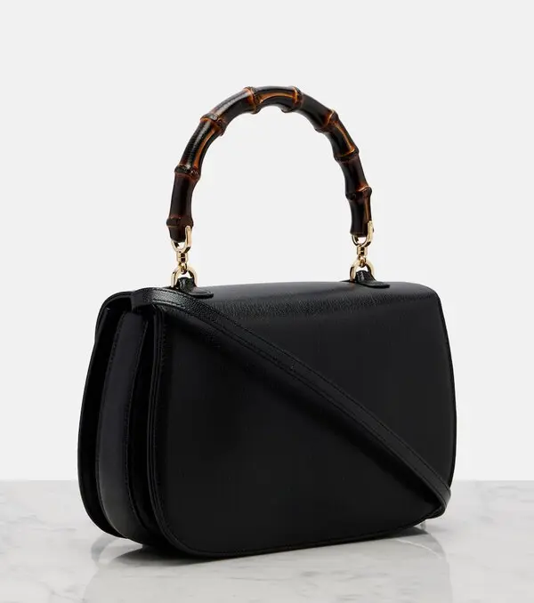 Gucci Bamboo 1947 Medium Top-handle Bag - Black