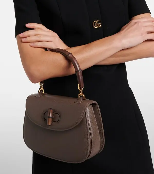 Gucci Bamboo 1947 Small Top-handle Bag