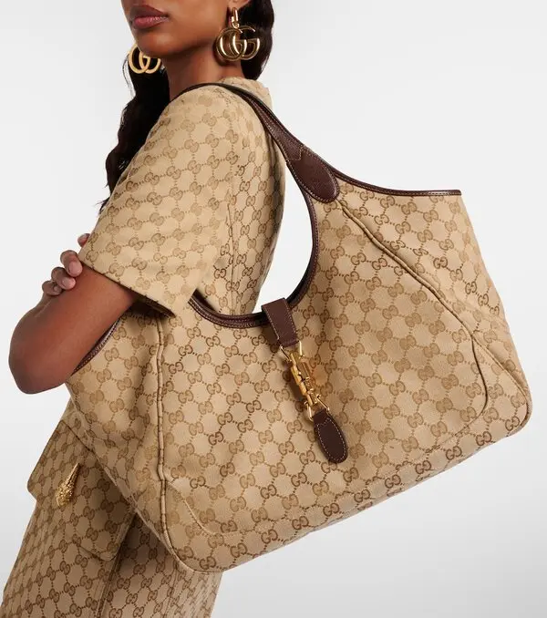 Gucci Gg Canvas Medium Tote Bag - Beige