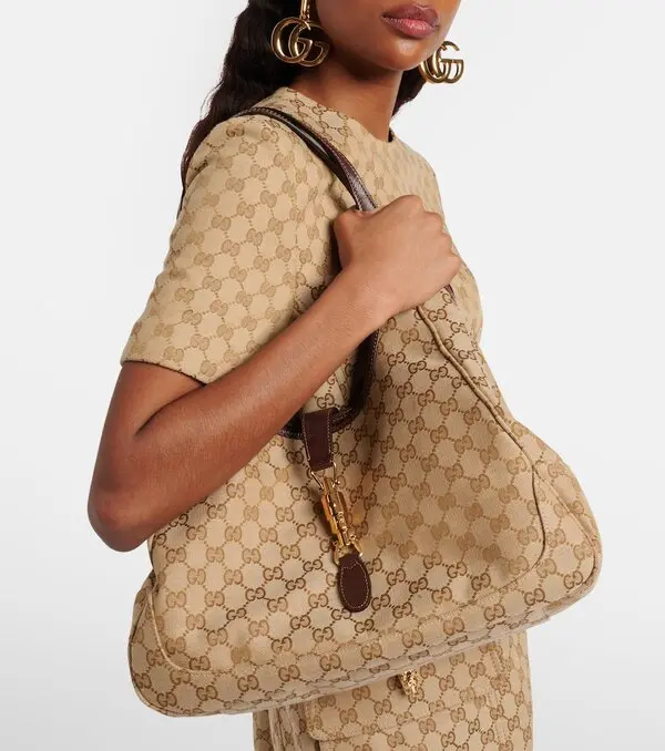 Gucci Gg Canvas Medium Tote Bag - Beige
