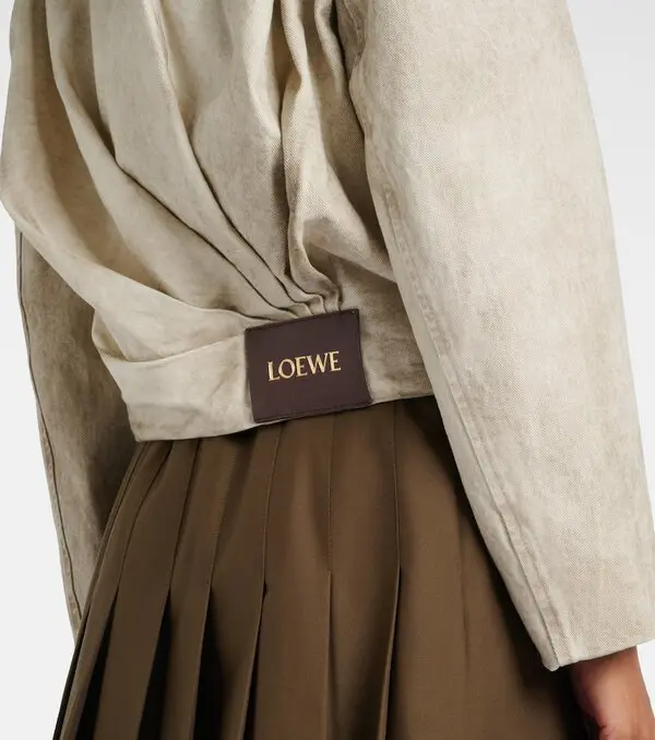 Loewe Denim Jacket - Beige