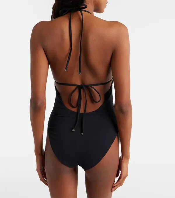 Tory Burch Open Back One-piece Swimsuit - Black