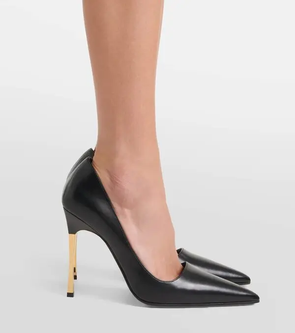 Gucci Bombshell 120 Leather Pumps